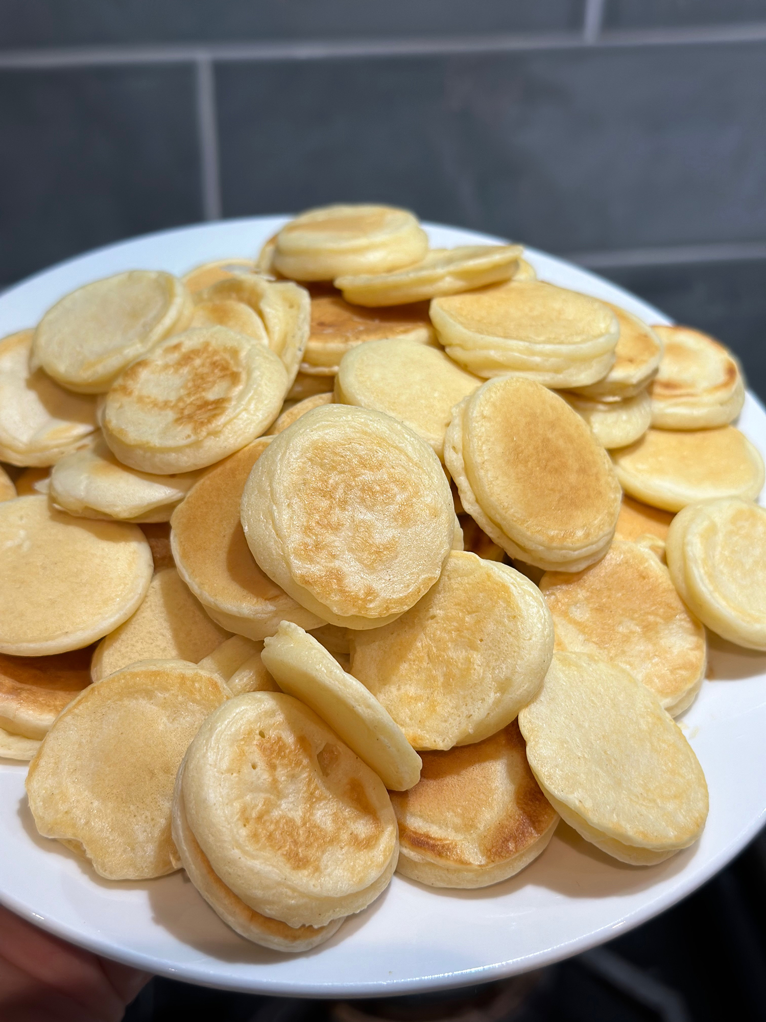 Thermomix Blinis - canapé recipe